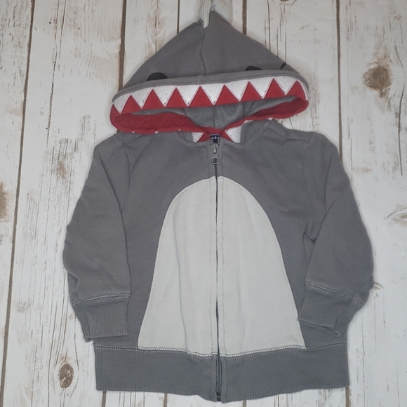 Old Navy | Jackets & Coats | Shark Jacket Hoodie Size 824 Months | Poshmark